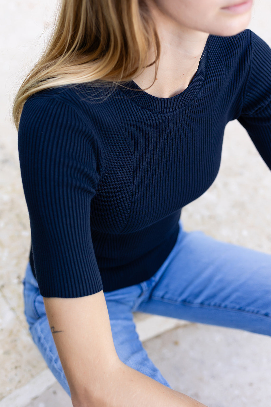 Sadie Top - Midnight – Julia Amory